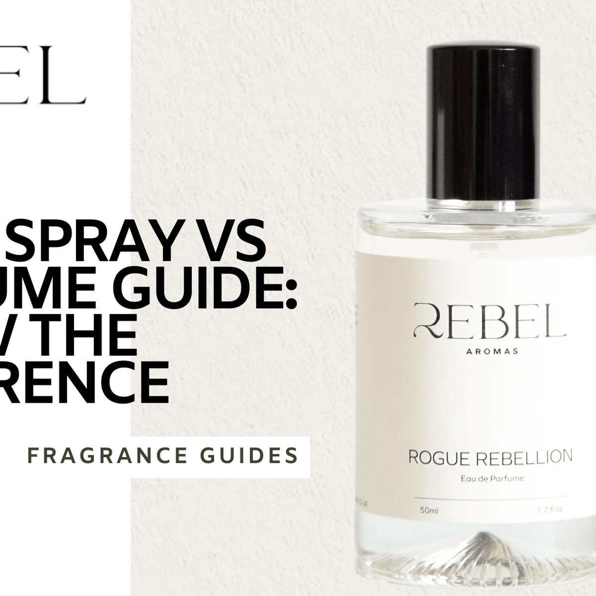 Body Spray vs Perfume: Essential Scent Guide – Rebel Aromas